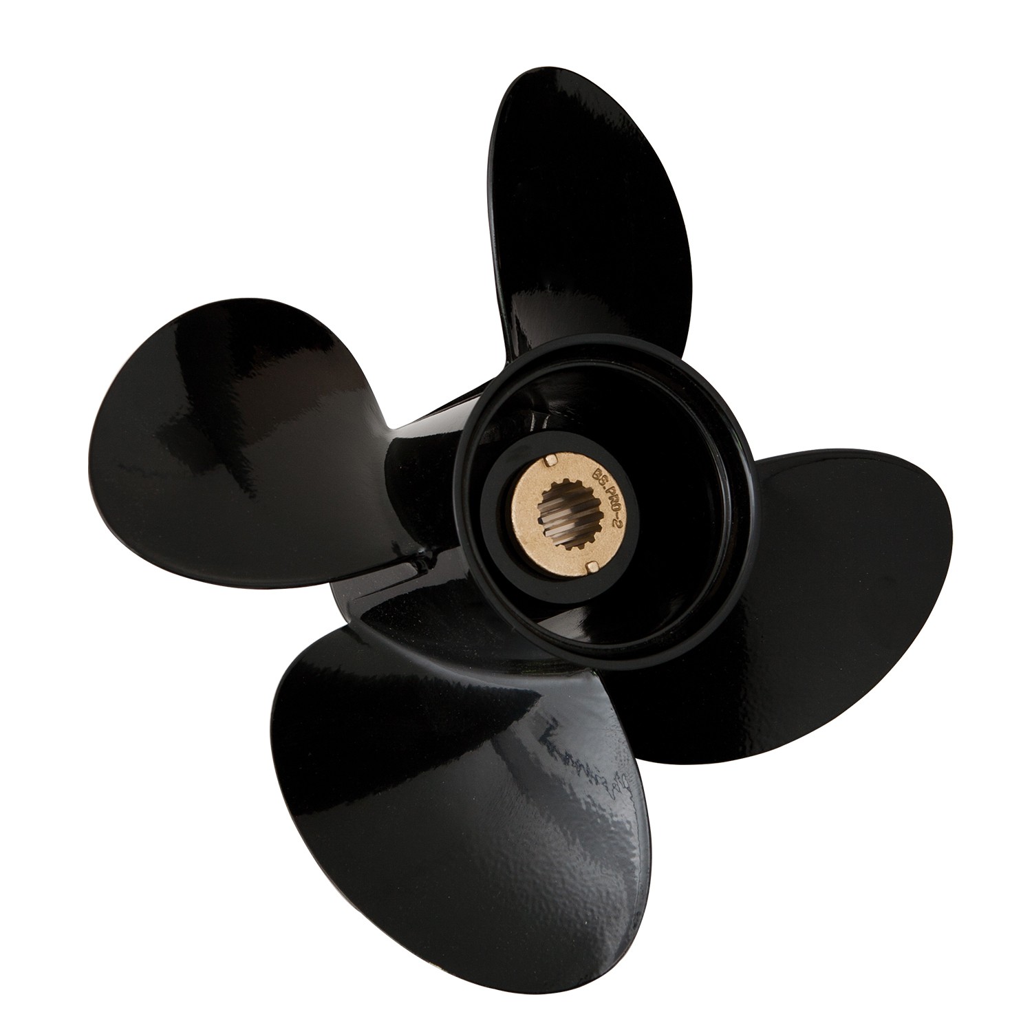 Yamaha 4 Blade Aluminum Propeller 70 80 85 90 100 115 140hp Prop