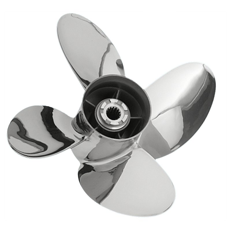 Yamaha 150 175 200 220 225 250 300hp Propeller 4 Blade Stainless ...