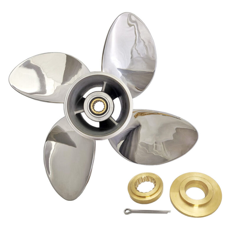 OZPRO-E4 to suit Honda BF 115D-135-150-200-225-250hp 4 Blade Stainless ...