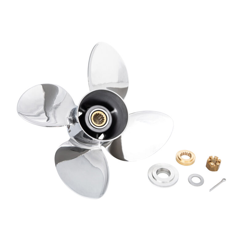 OZPRO-D4 to suit Yamaha T50-60-70-75-80-85-90-100-115-130-140hp 4 Blade ...