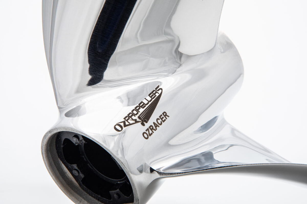 OZRACER-B3 Cleaver Propeller to suit 25-30hp Tohatsu Nissan Stainless ...