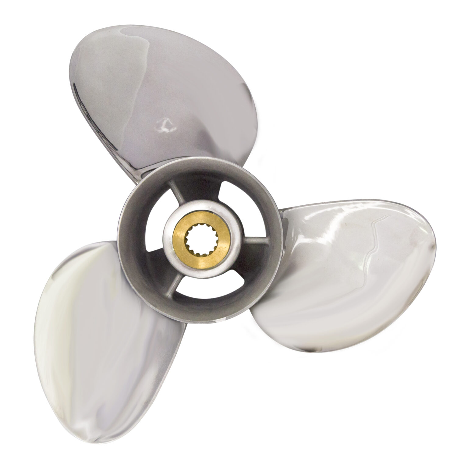 OZALL-E3 to suit Yamaha 150 175 200 220 225 250 300hp 3 Blade Stainless ...
