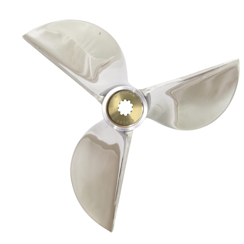 OZRACER-B3 Cleaver Propeller to suit Yamaha 20-25-30hp 3 Blade ...