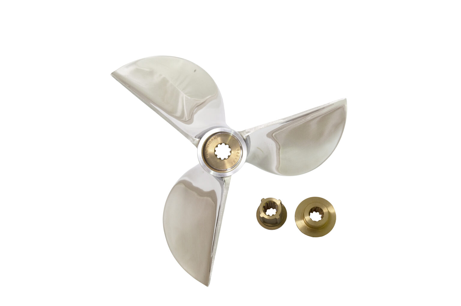 OZRACER-B3 Cleaver Propeller to suit 25-30hp Tohatsu Nissan Stainless ...