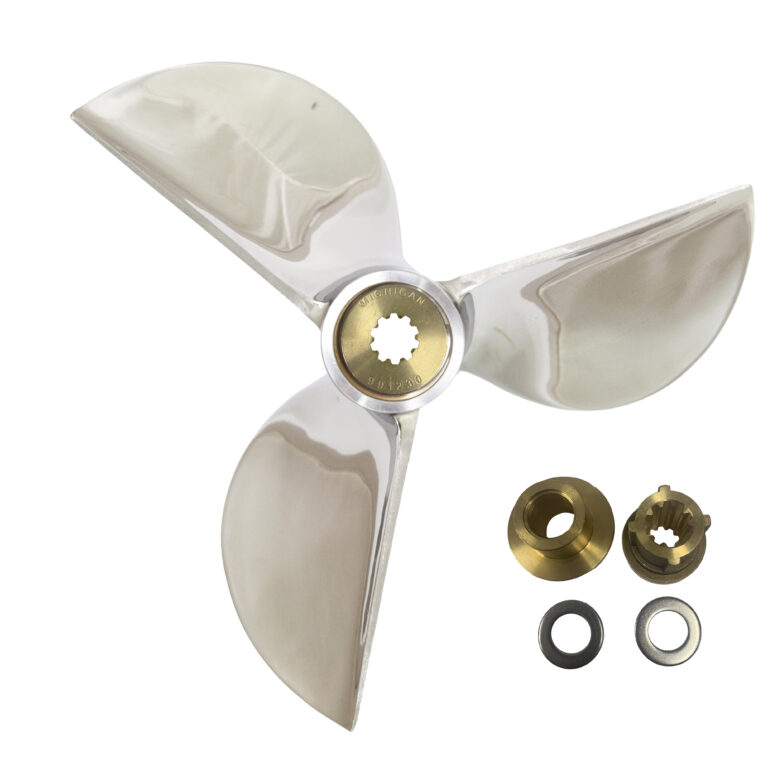 OZRACER-B3 Cleaver Propeller to suit Yamaha 20-25-30hp 3 Blade ...
