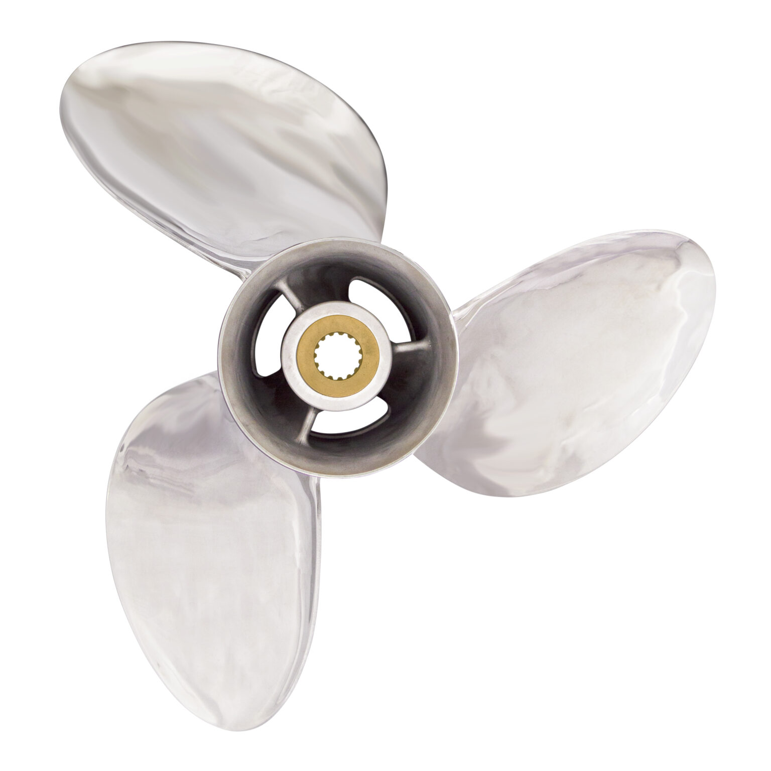 OZZUK-E3 to suit Suzuki 150-175-200-225-250-300hp 3 Blade Stainless ...