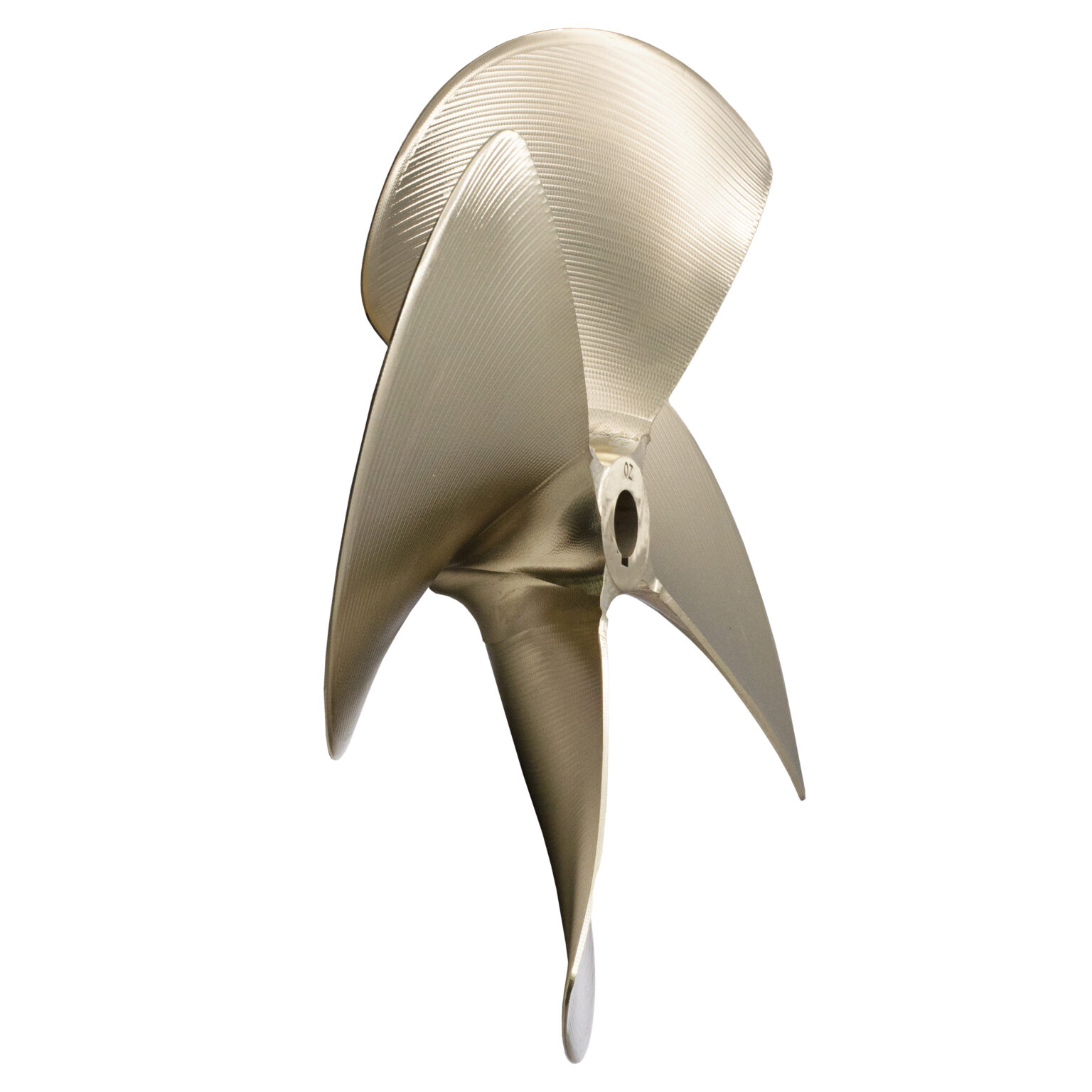 OZECG4 CNC Ski / Wake Boat Propeller prop (13.5 x 16) 1.125" LH